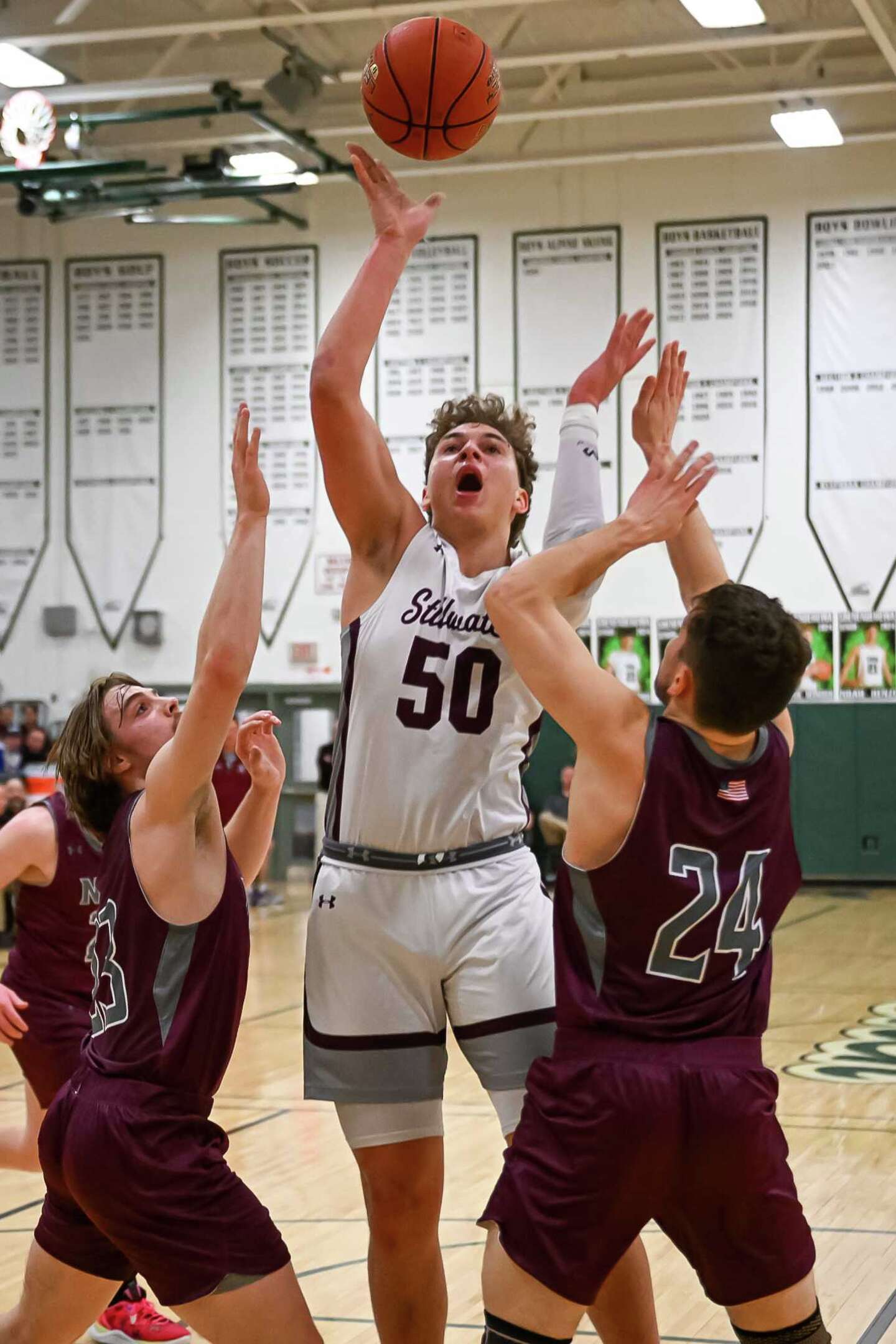 Stillwater boys' basketball routs Northeastern Clinton in regionals