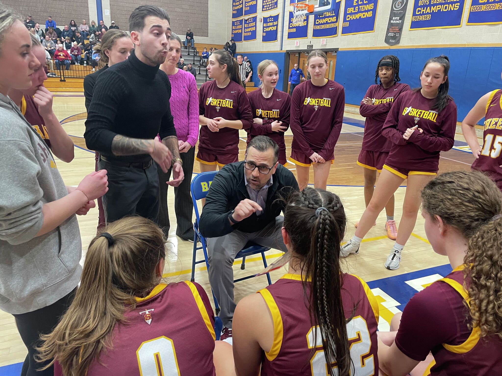 Sheehan, Northwest Catholic benefit from CT hoops royalty Lobo, Perno