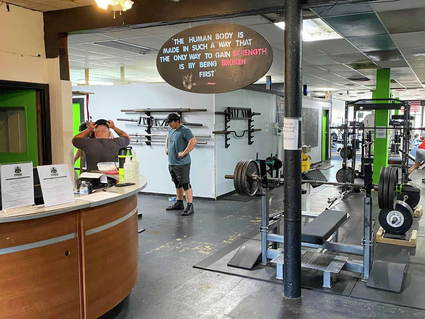 Gladwin gym, Forge Fitness, getting new look, turf room in 2024