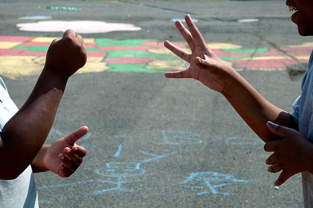 Rock, Paper, Scissors competition in New Braunfels