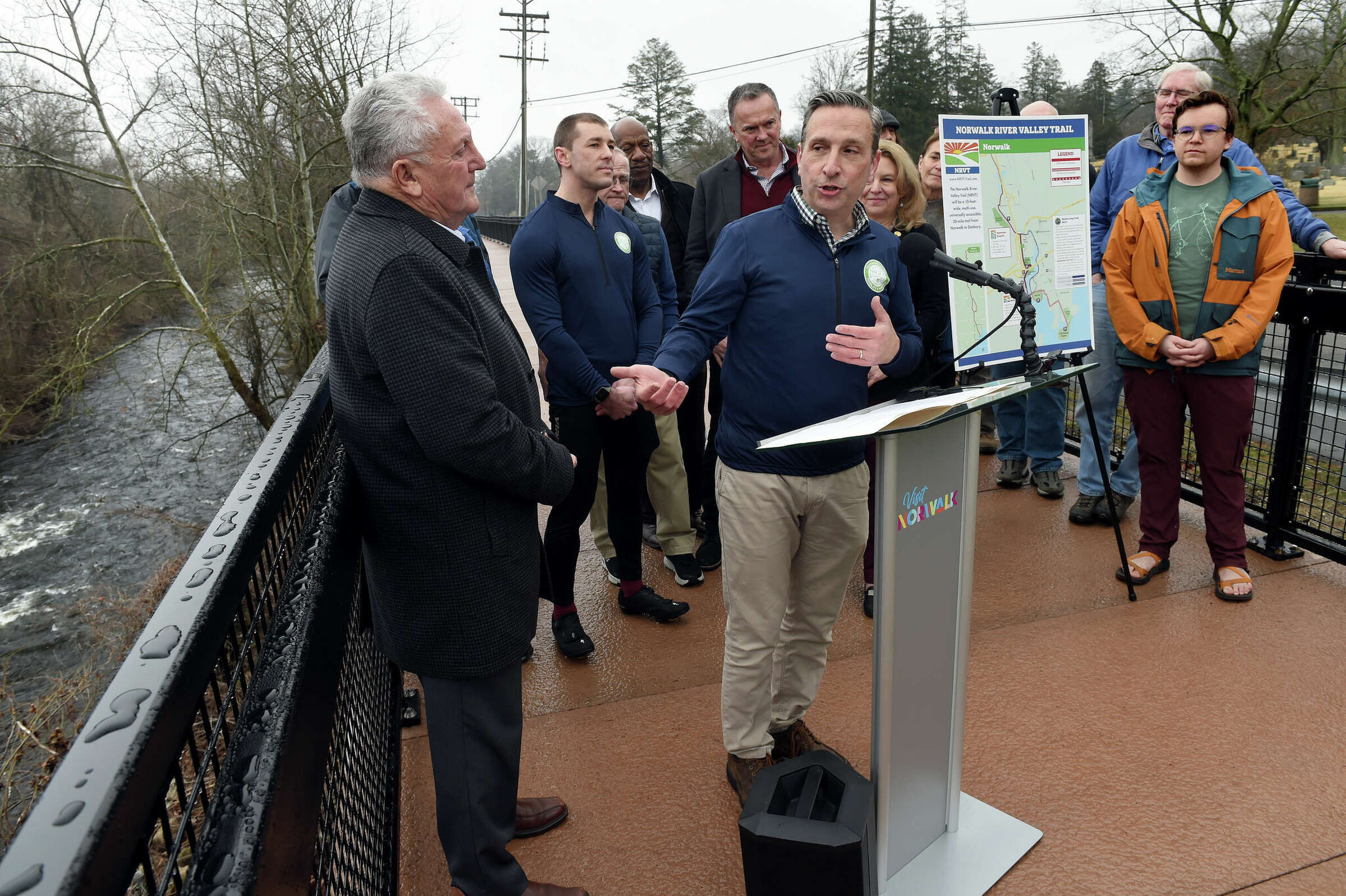 Norwalk River Valley Trail completes 2nd phase with new bridge