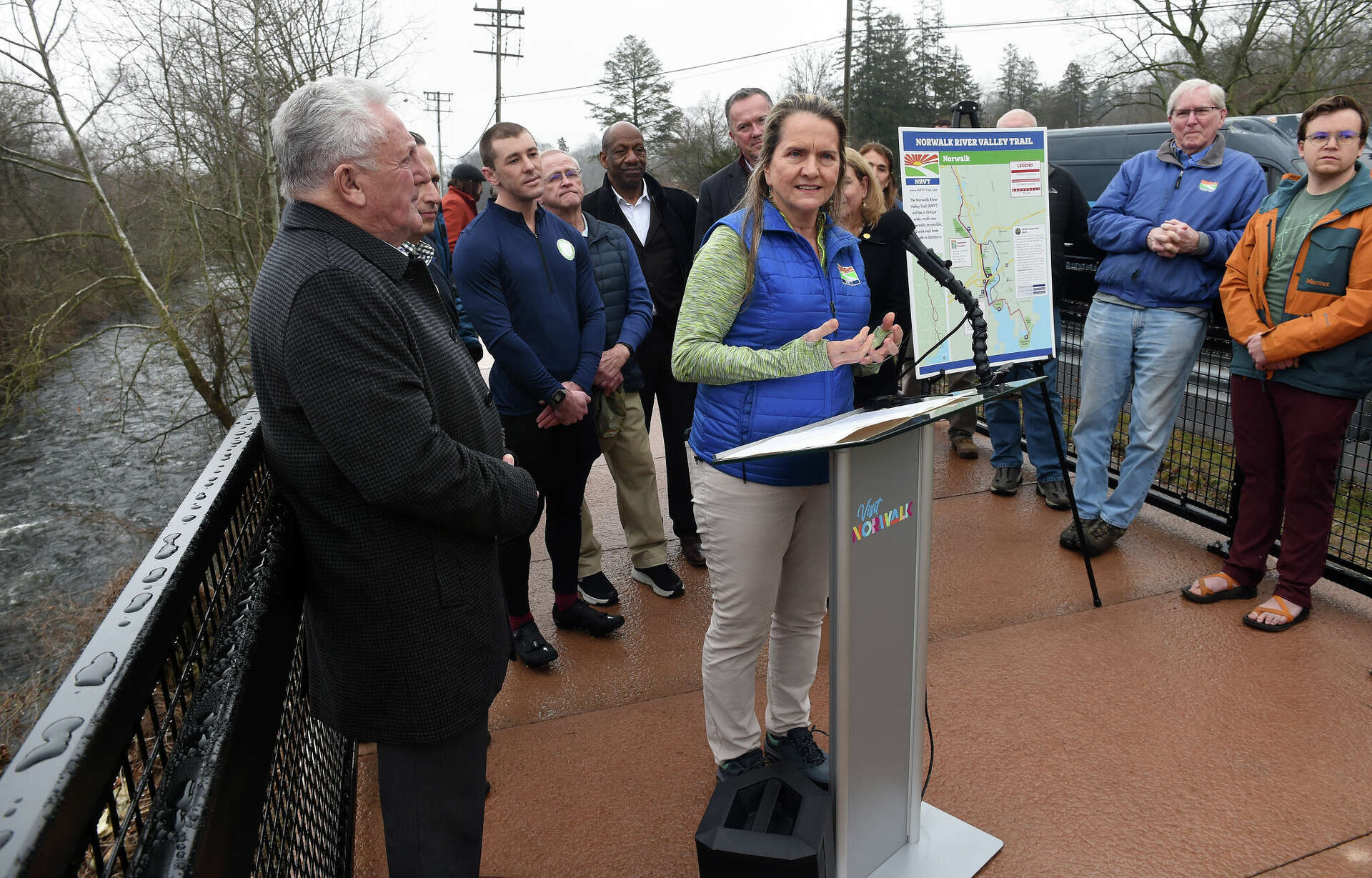 Norwalk River Valley Trail completes 2nd phase with new bridge