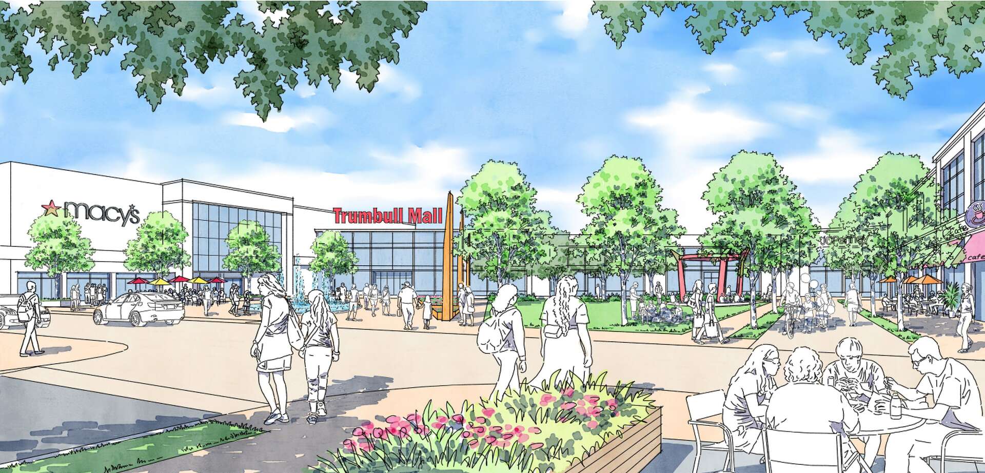 Residents weigh in on town's vision for Trumbull Mall's future