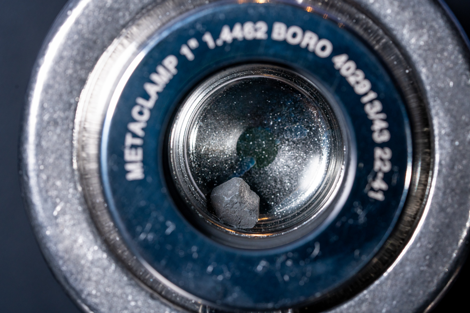 NASA's first asteroid sample now on display in Houston