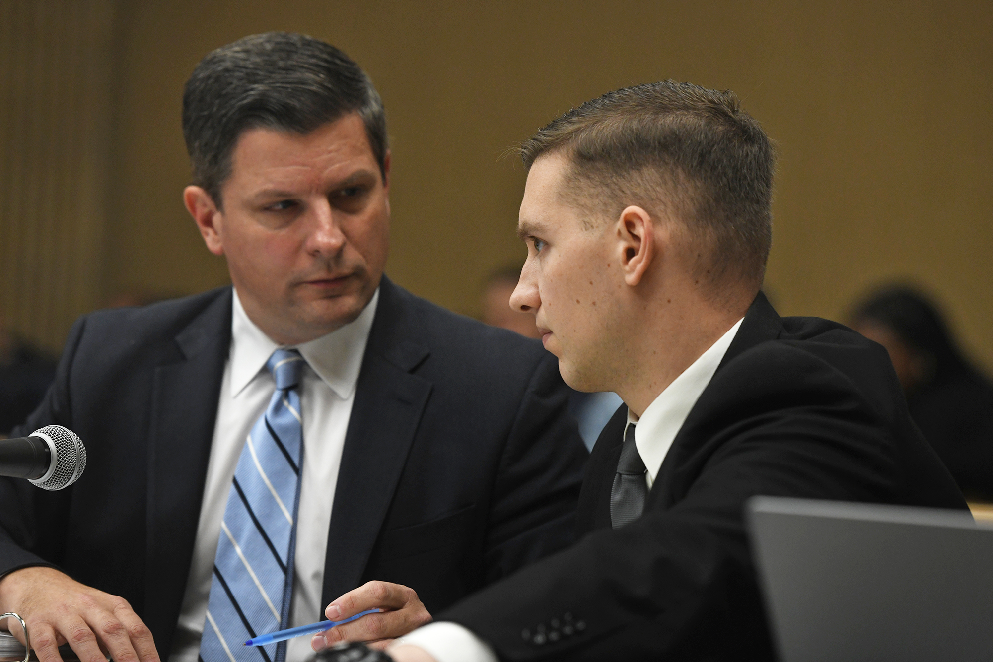 Footage showing fatal shooting played in CT trooper's trial