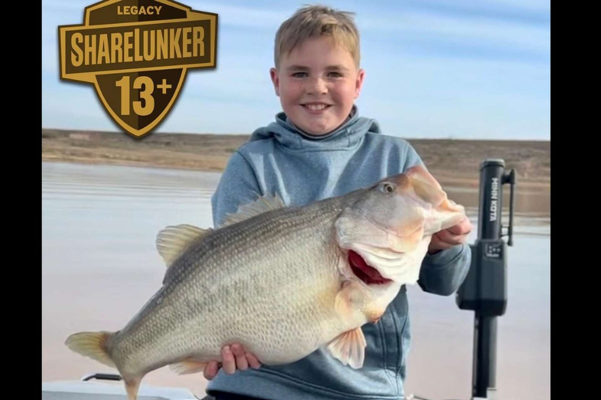 Texas boy reels in pending record-breaking largemouth bass