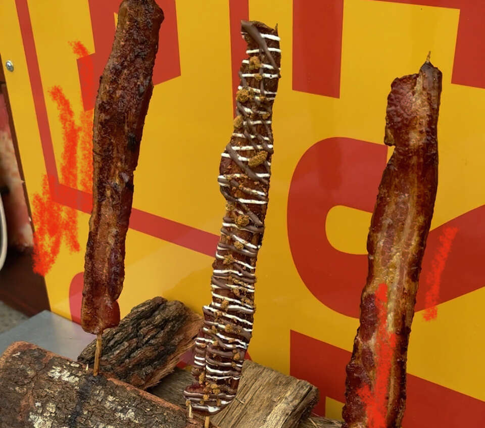 Wacky carnival foods at the Houston Rodeo