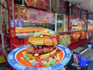 Wacky carnival foods at the Houston Rodeo