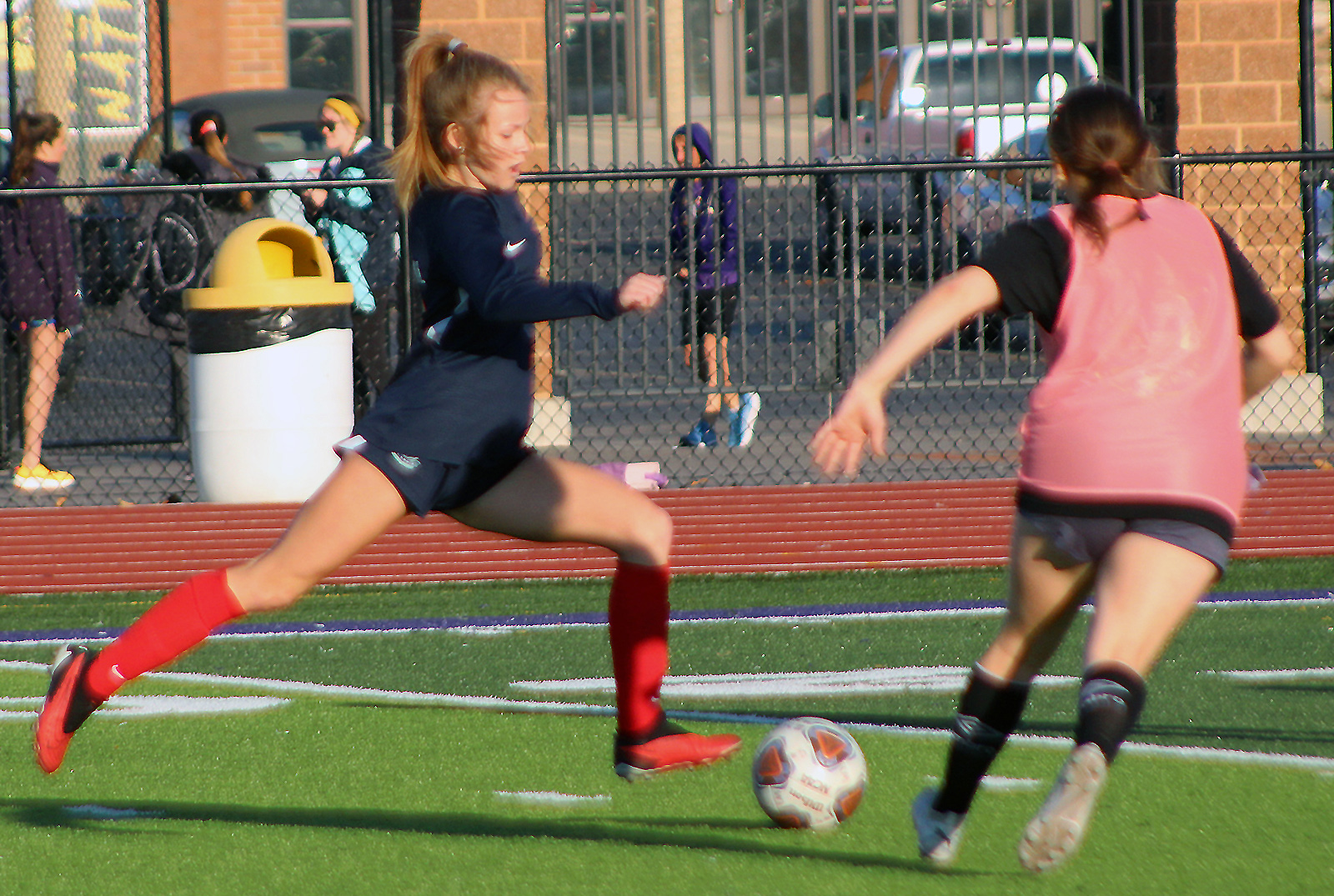 CM 's Abrianna Garrett scores four more; Zumwalt West downs Alton