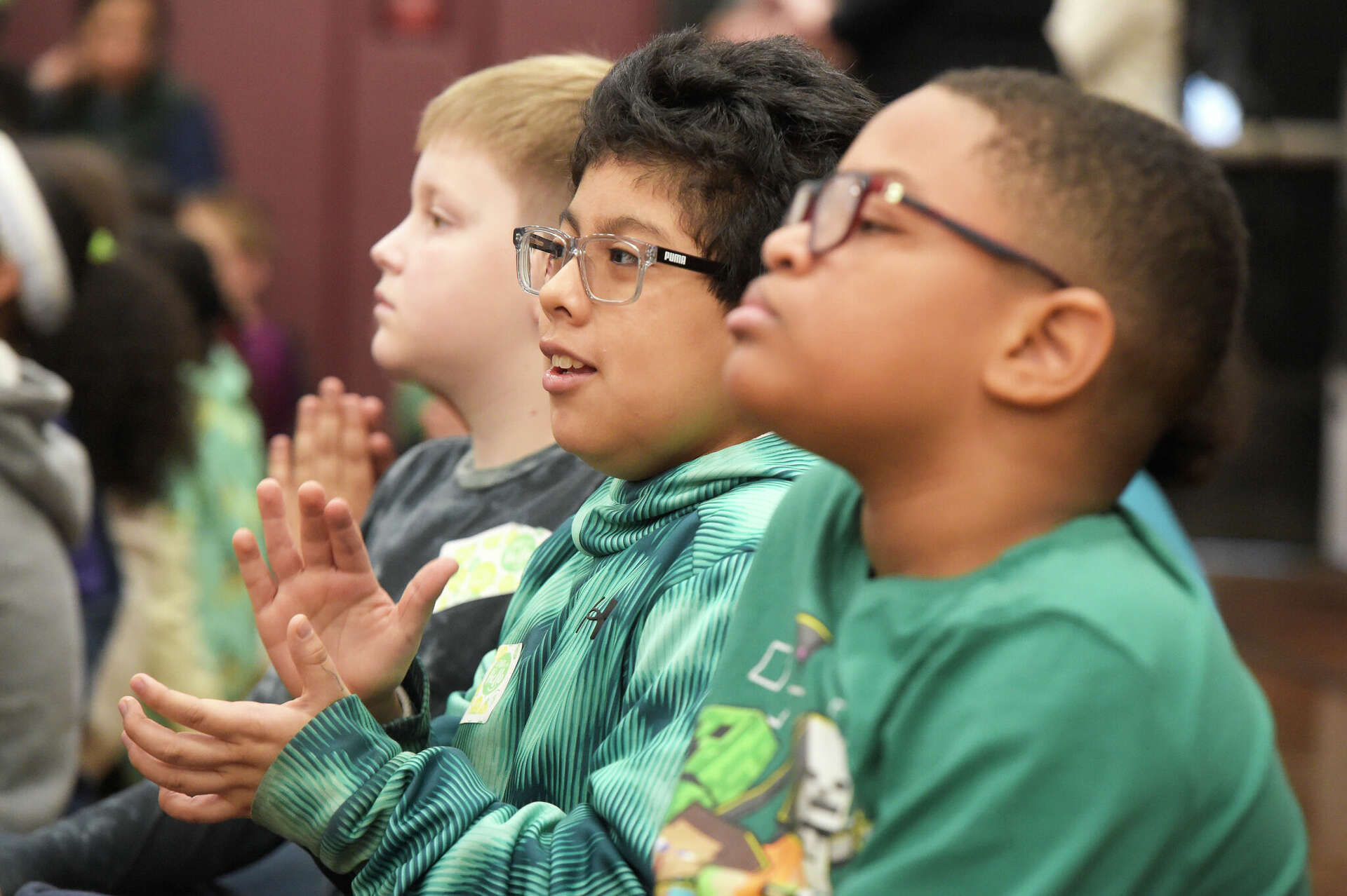 Photos: Stamford's Hart Magnet school honors 'No. 1 trusted adult'