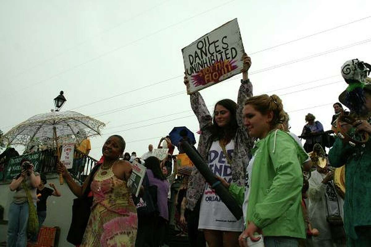 Gulf Coast residents protest BP in New Orleans