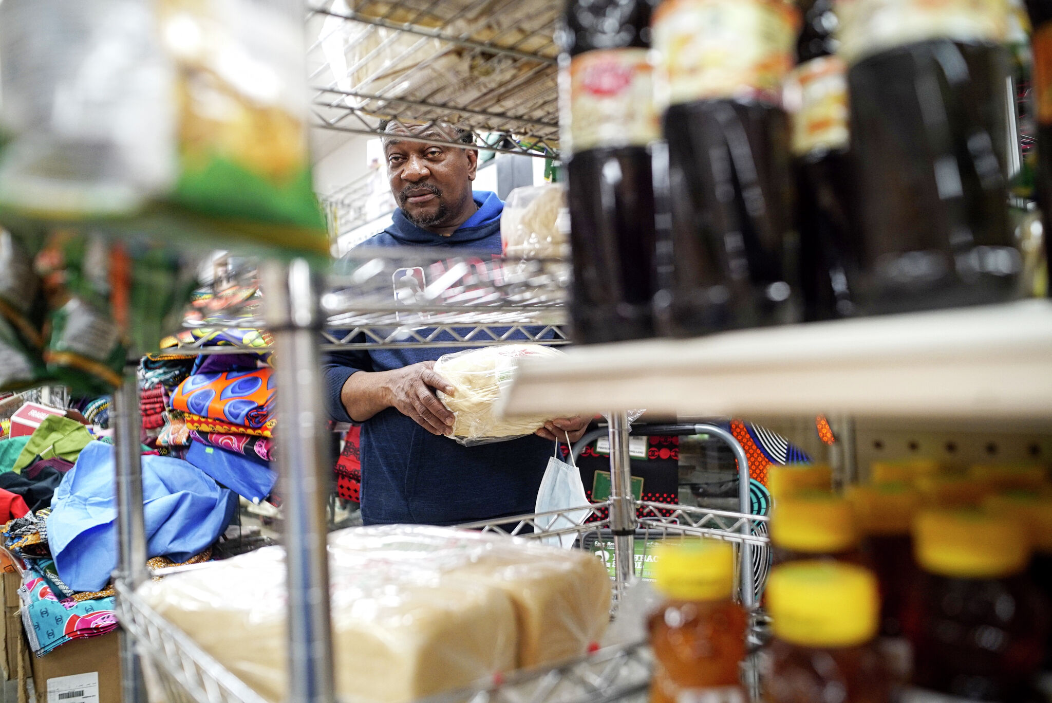 Churchill: The American Dream, alive in an African market in Albany
