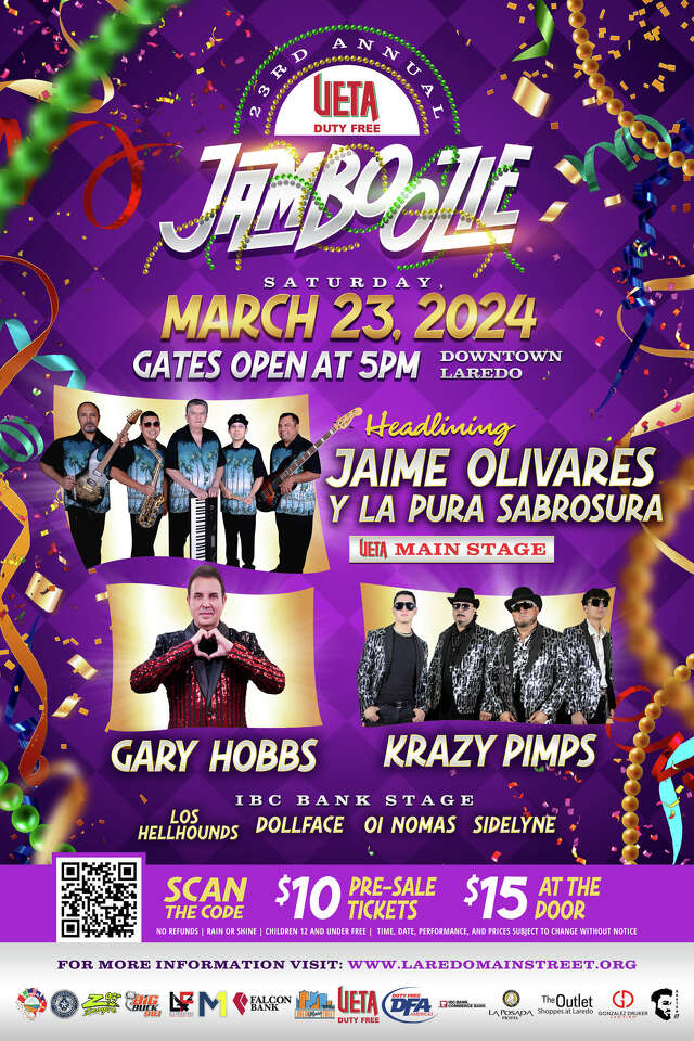 Laredo's Plaza San Agustin to host Jamboozie Downtown Music Festival