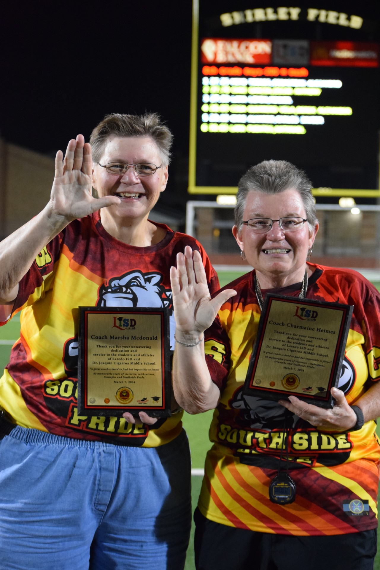 Laredo Cigarroa Middle School track coaches set to retire