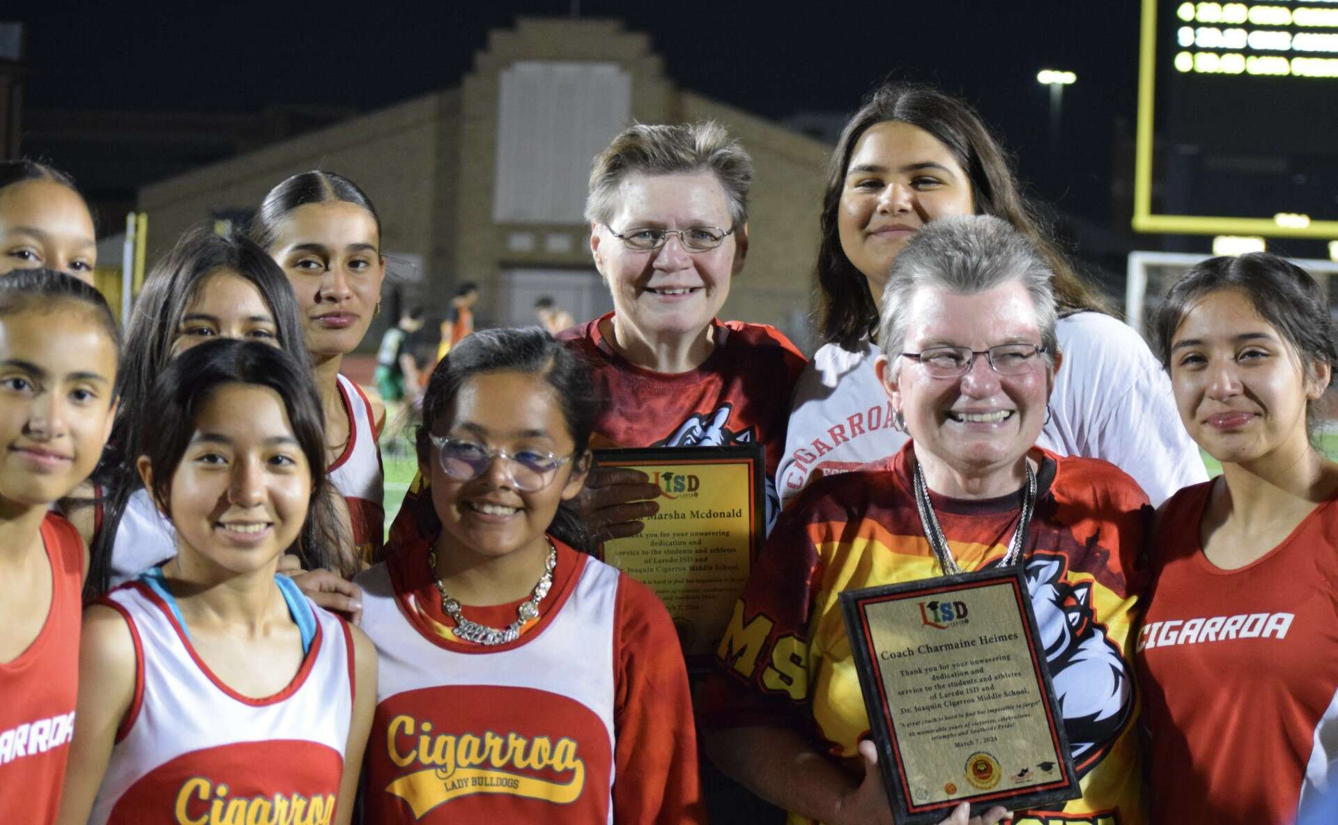 Laredo Cigarroa Middle School track coaches set to retire