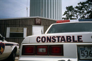 What does a constable do in Harris County?