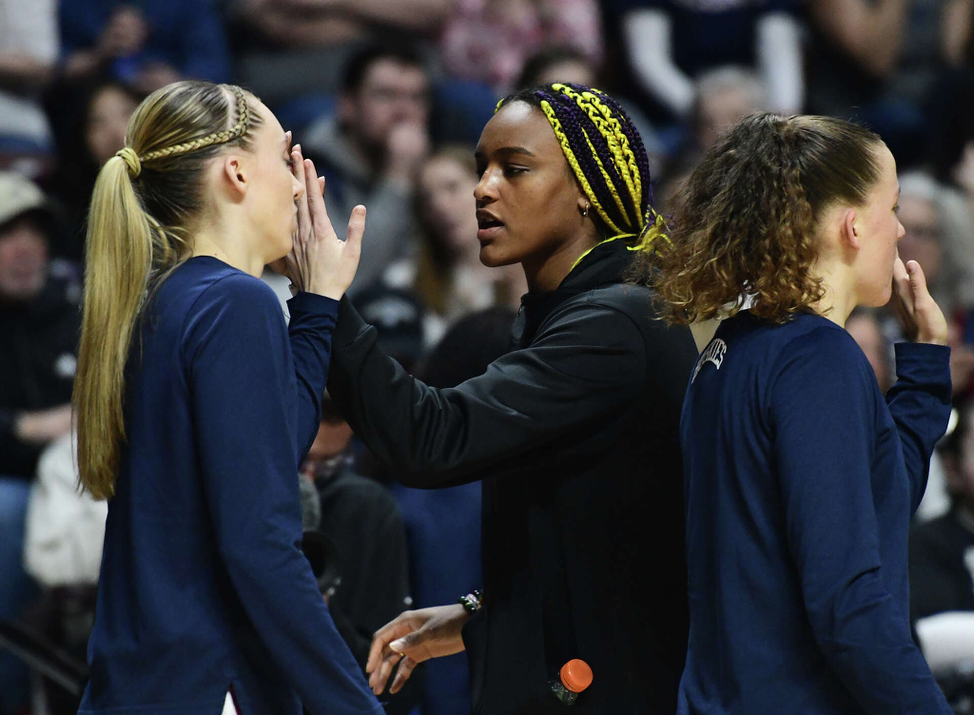 UConn's Aaliyah Edwards out for Big East women's championship