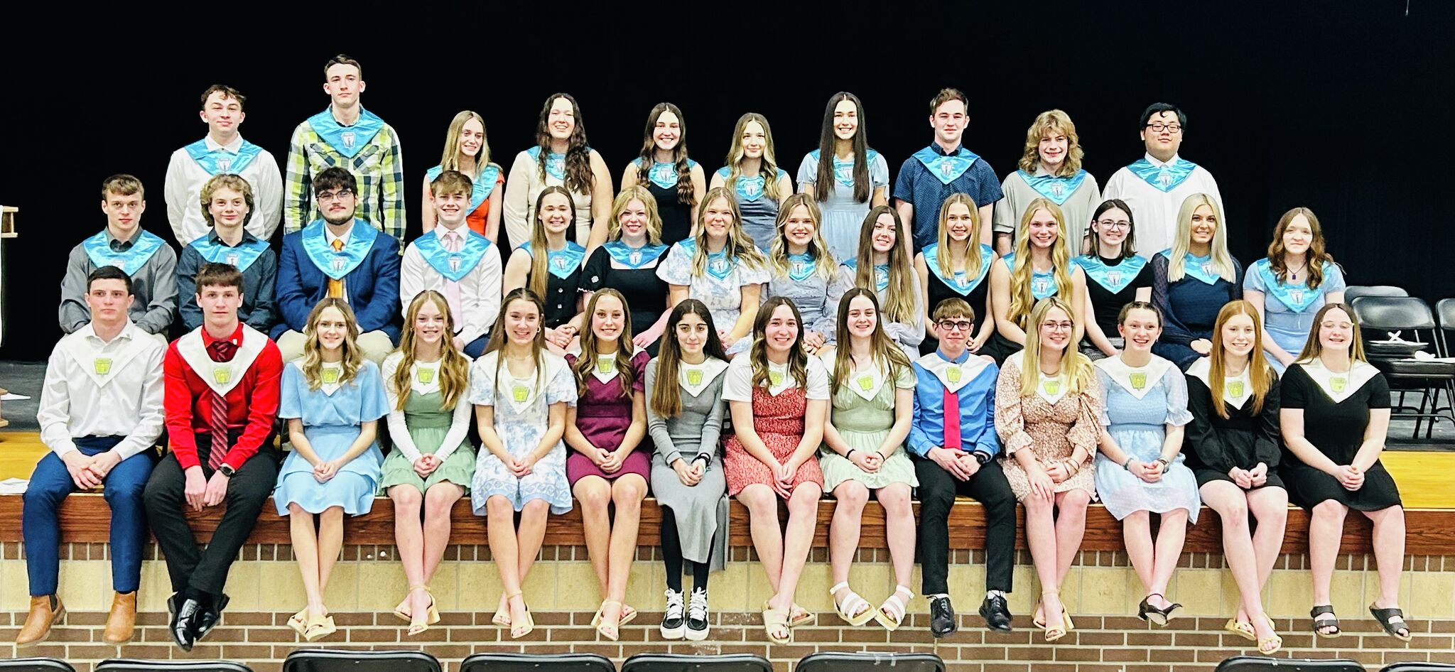 Bad Axe High School students inducted into National Honor Society