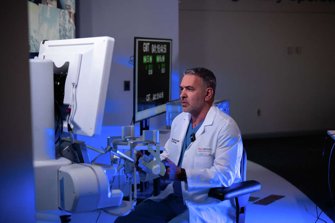 A Houston doctor is helping develop robots for remote space surgeries