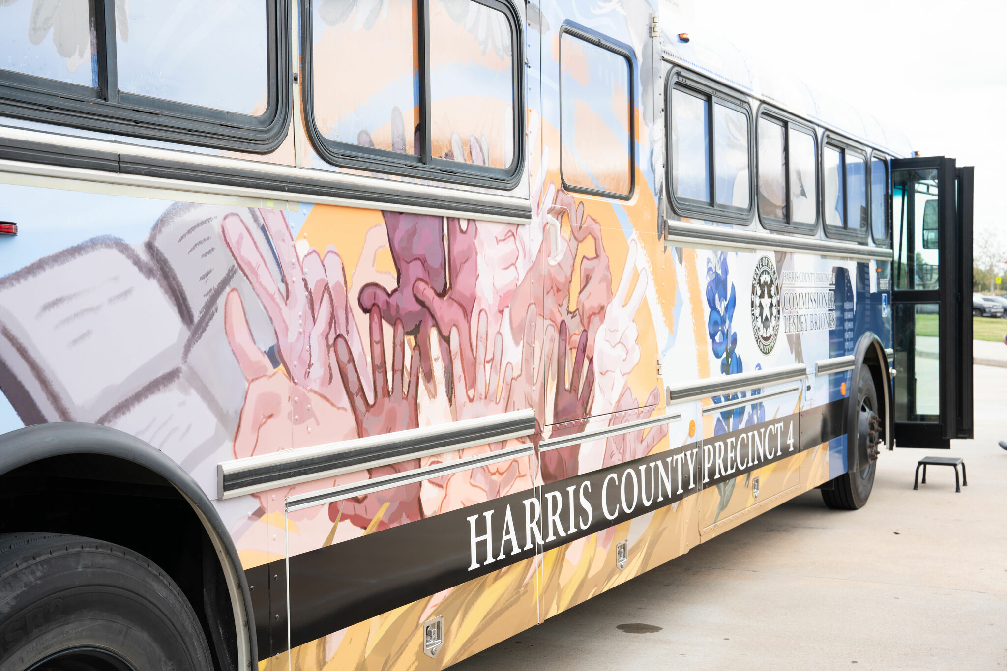 First Harris County Precinct 4 bus design contest winner announced