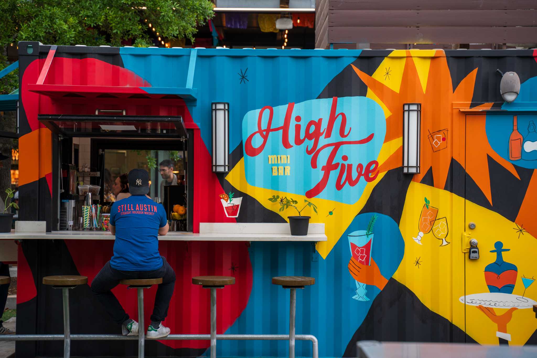 Interior Shipping Container Shop