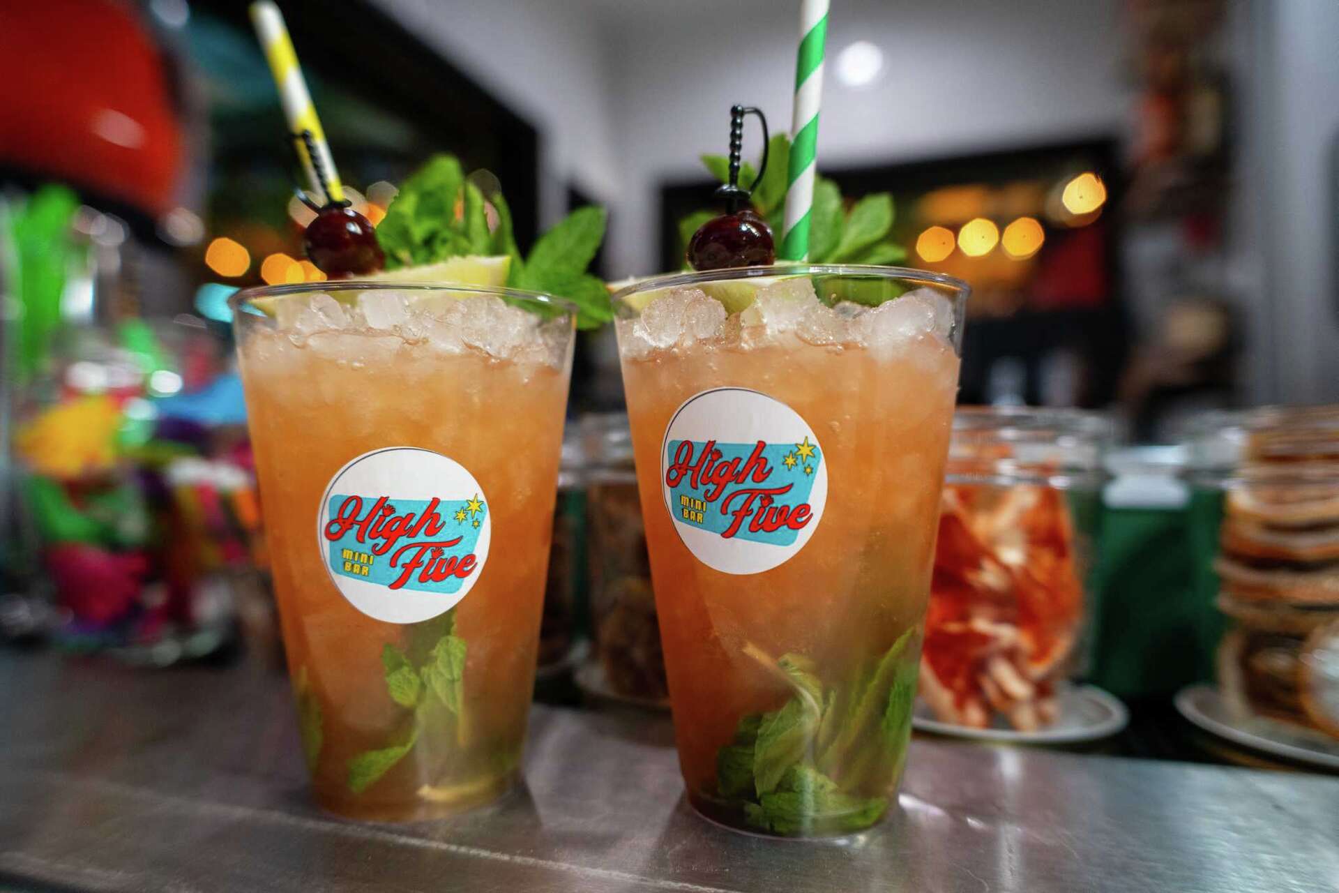 New Houston bar High Five Mini Bar opening in shipping container