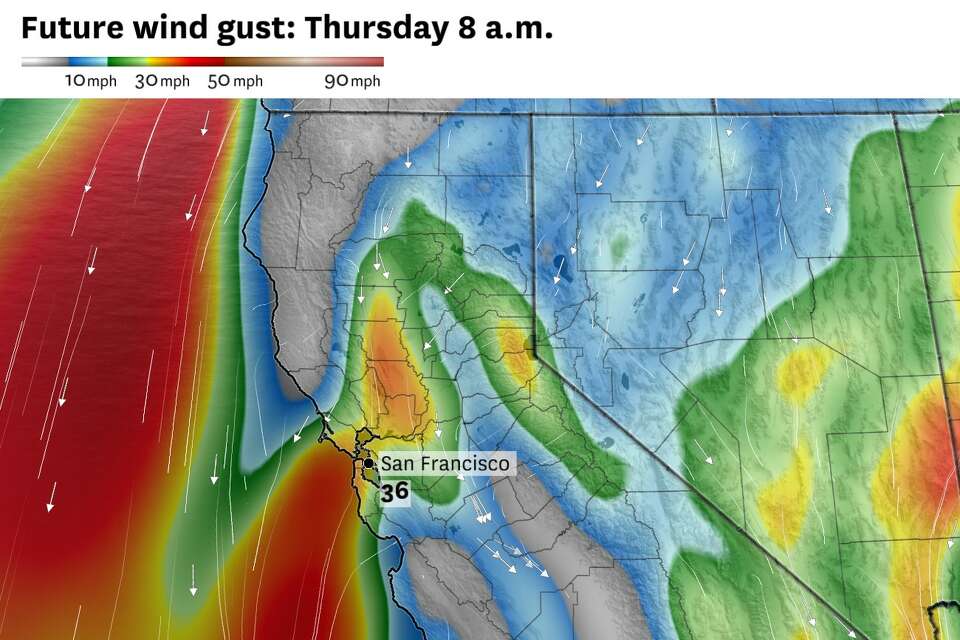 Strong California winds to speed up weather shift. Here's where