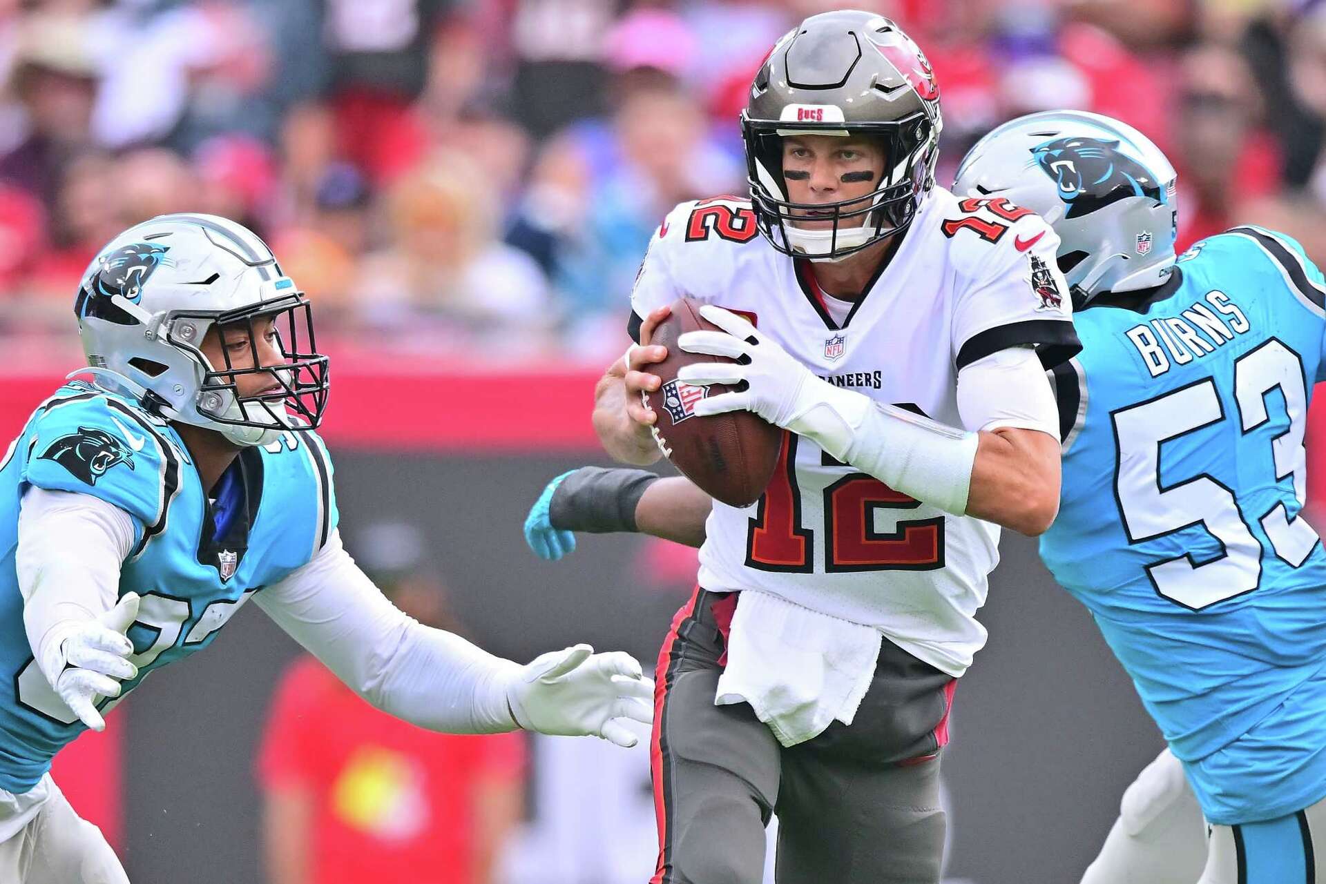 Focused on affordable edges, 49ers add Panthers’ Yetur Gross-Matos