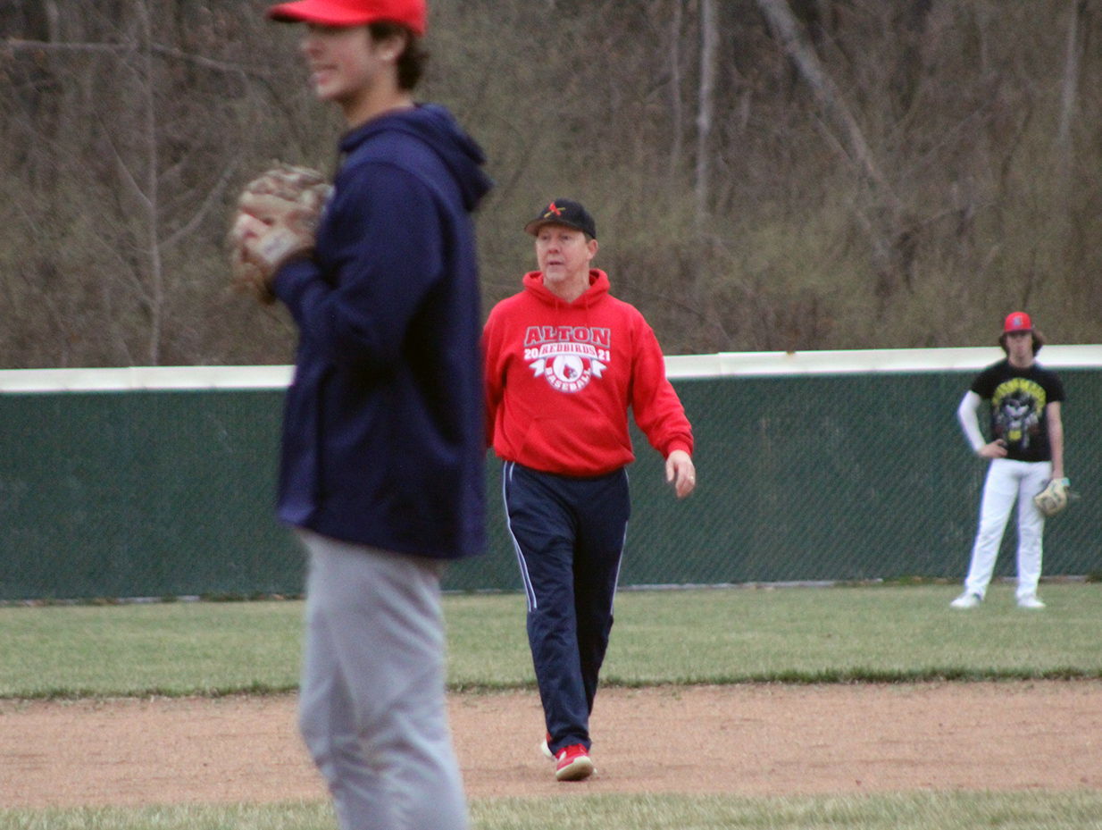 Alton baseball 'putting the pieces together' with opener approaching