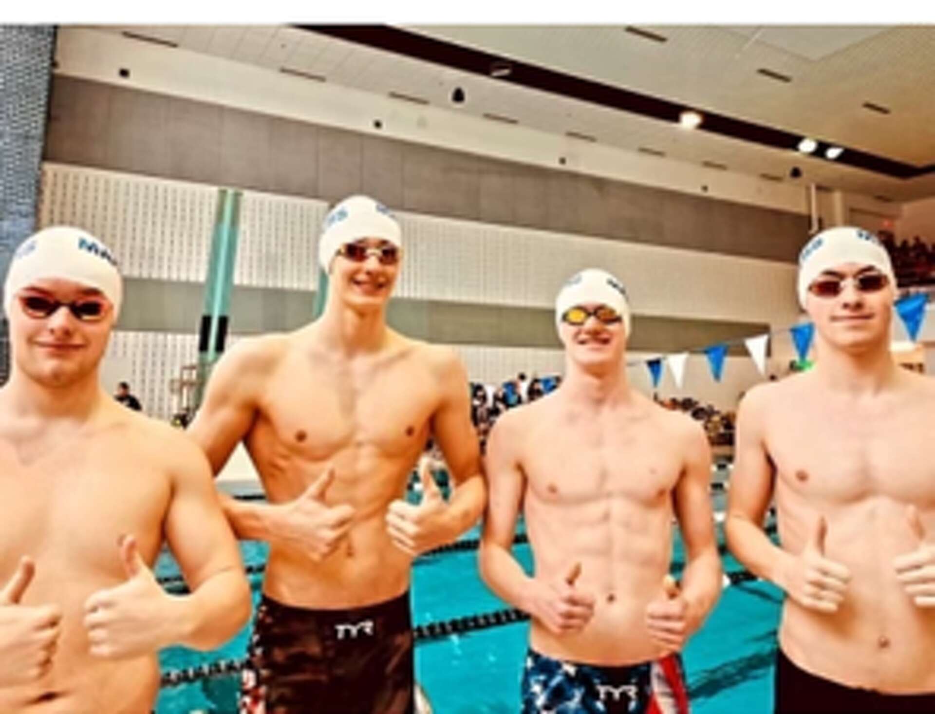 Manistee competed in the swimming state finals