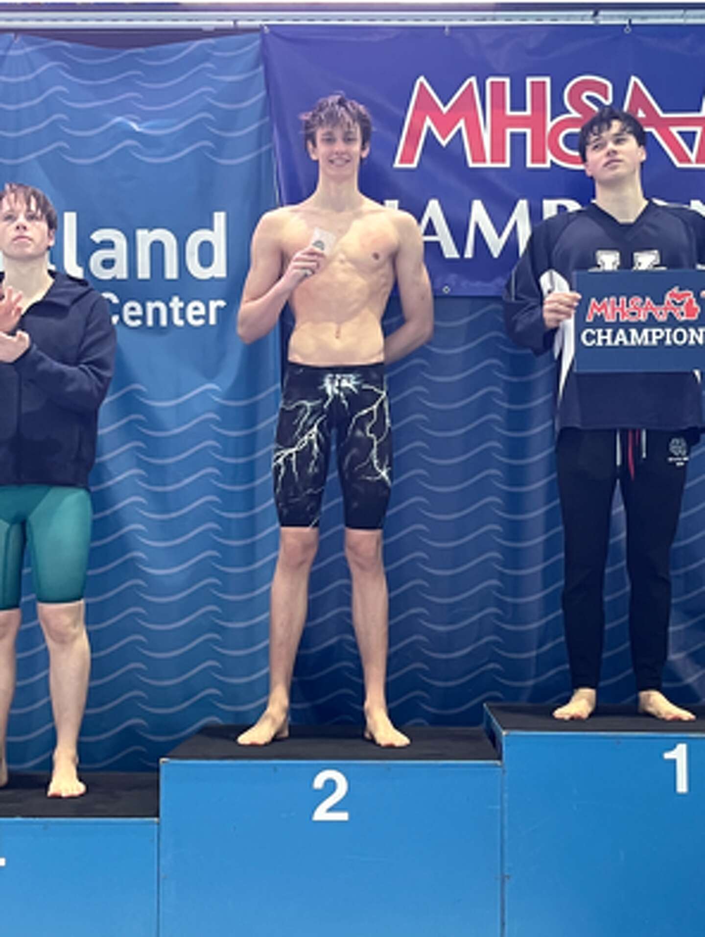 Manistee competed in the swimming state finals