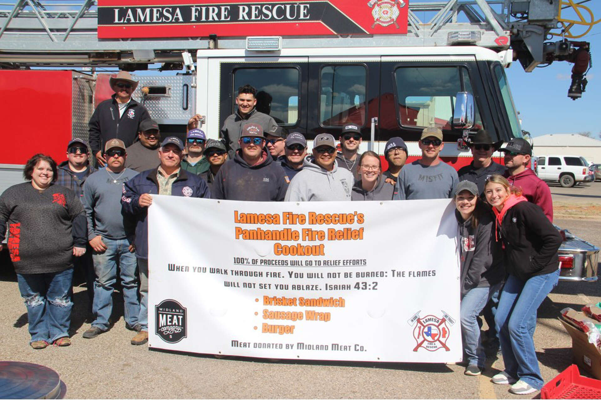 Fire department raises over $10,000 for Panhandle fire