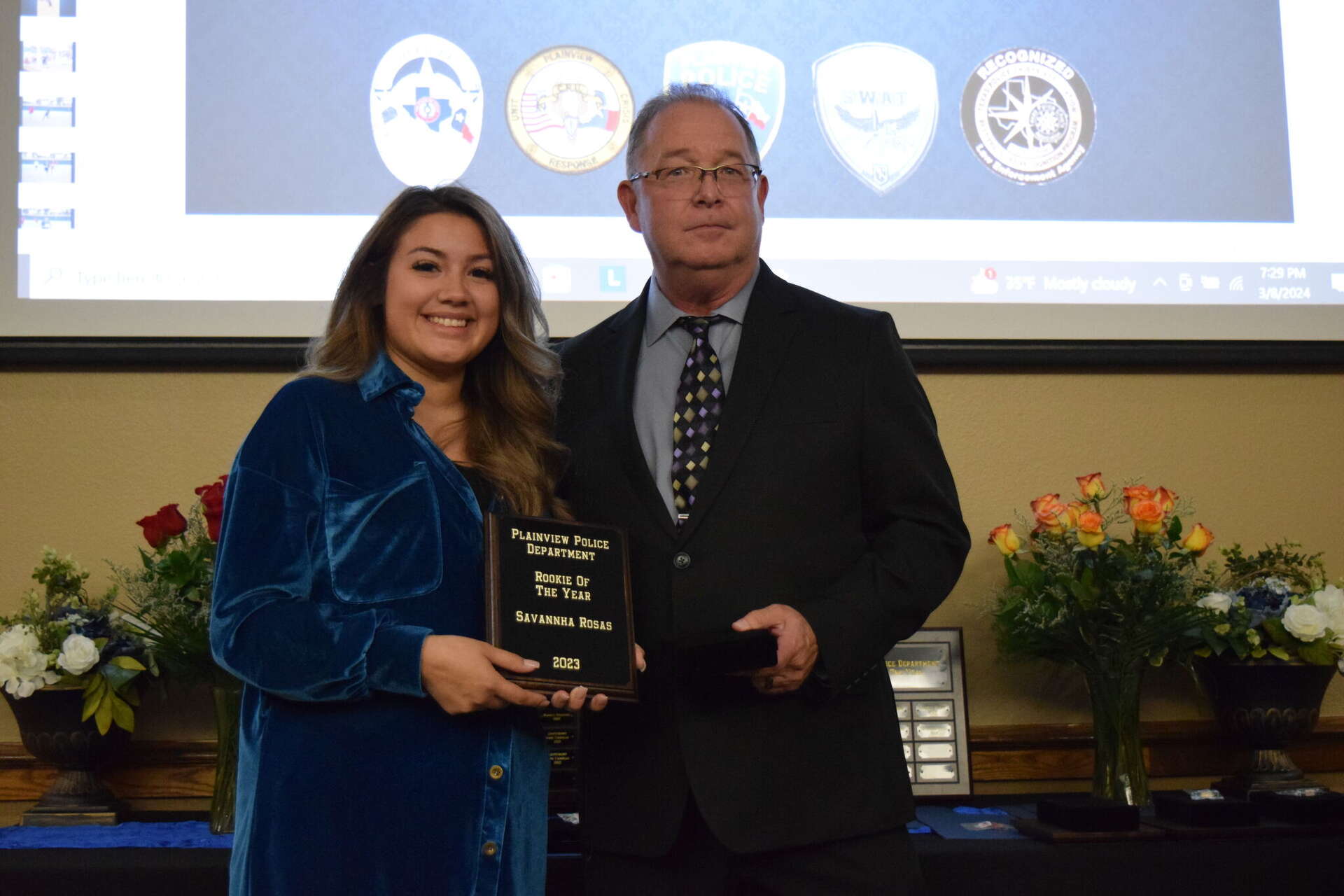 Plainview PD recognizes officers for outstanding acts of service