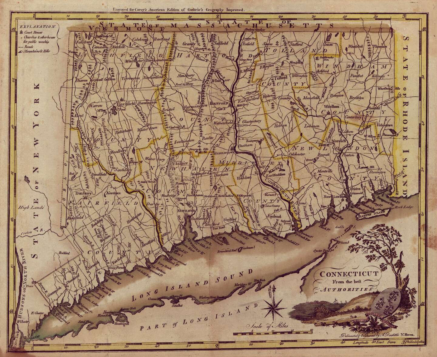 What’s the notch at the top of Connecticut’s Massachusetts border?