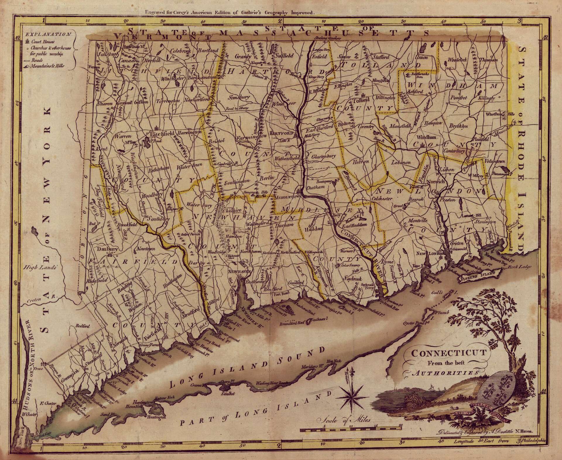 What’s the notch at the top of Connecticut’s Massachusetts border?