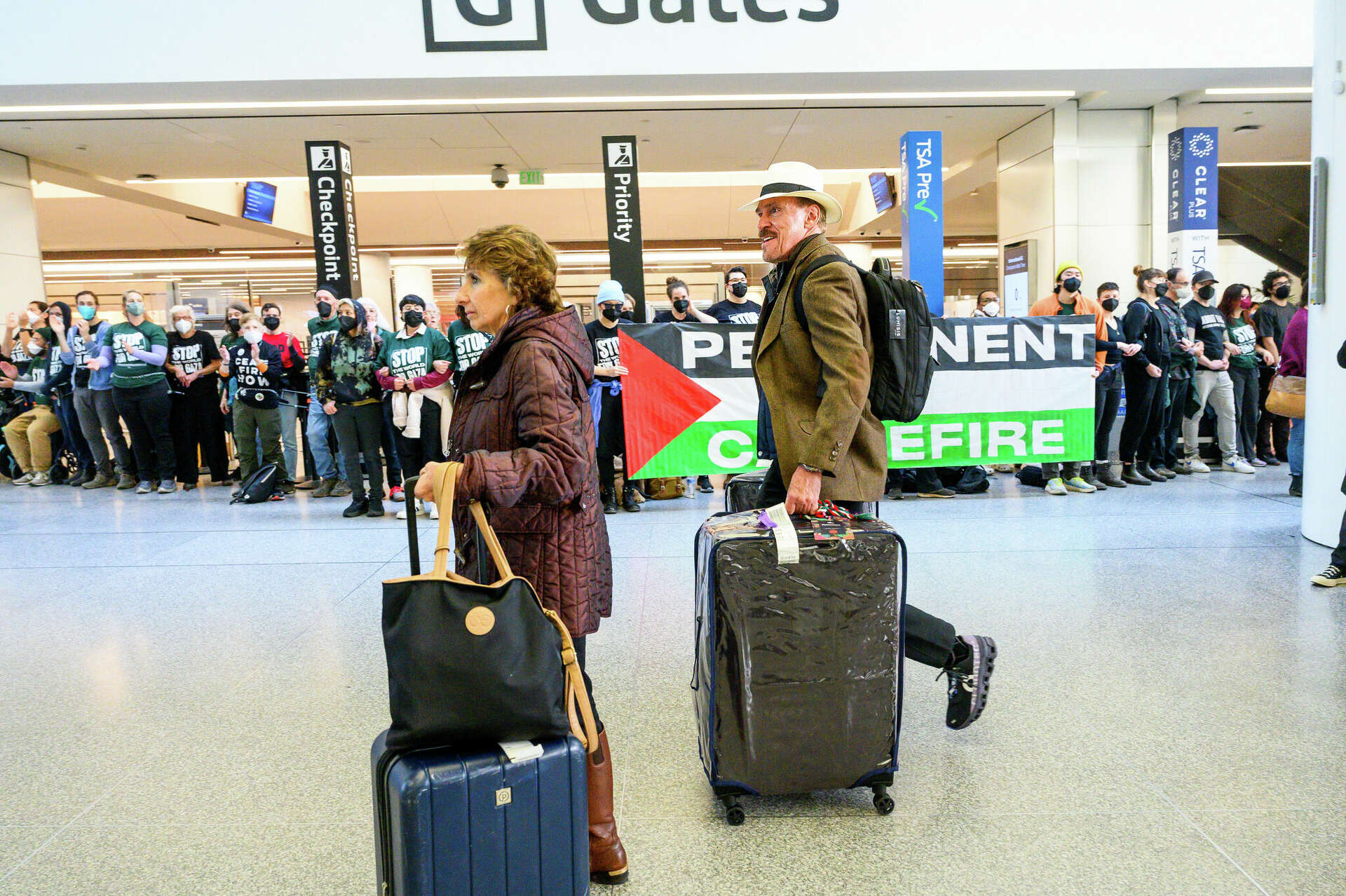 SFO security gates and roadways reopen after pro-Palestinian protest
