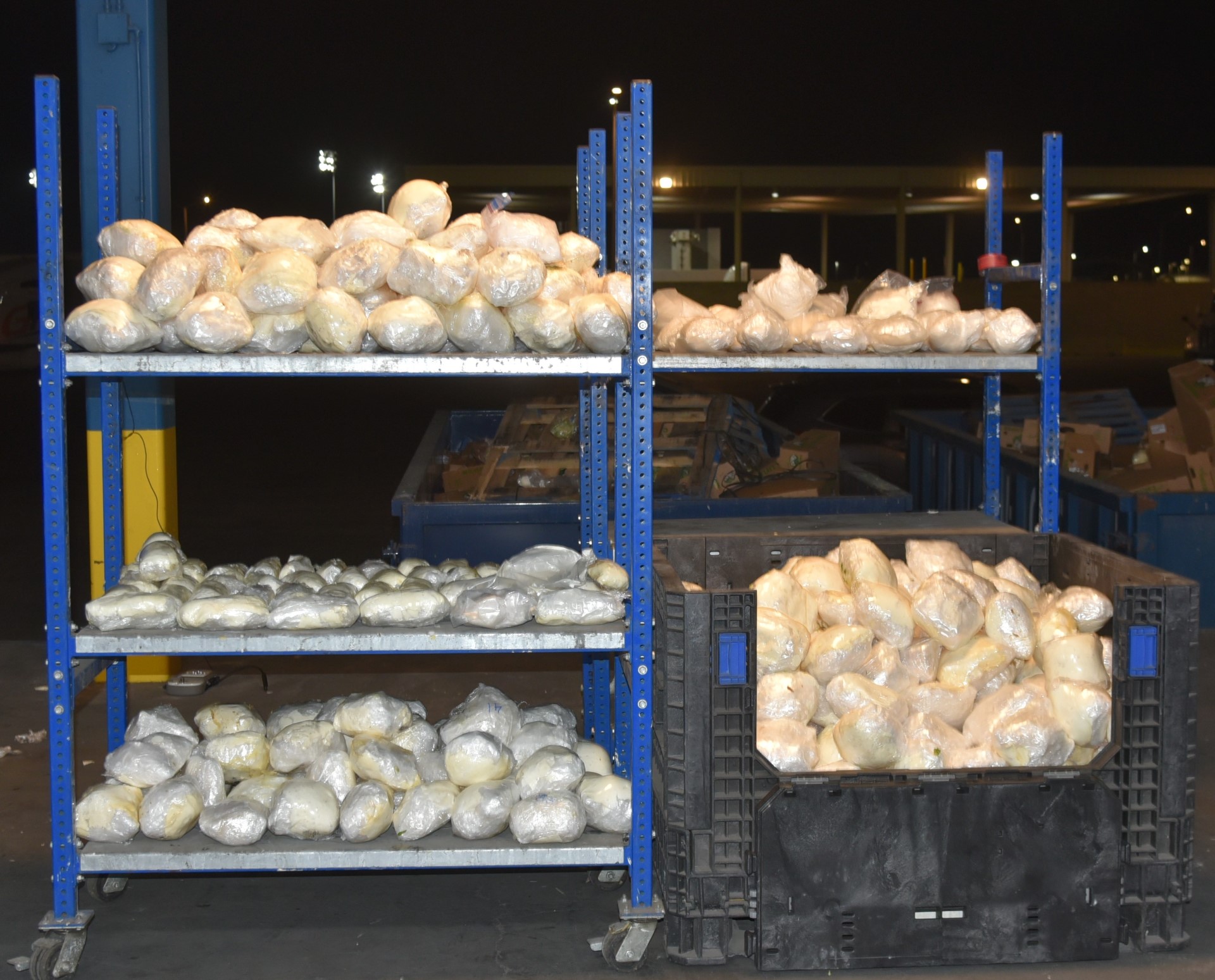 Laredo CBP officers seized meth worth $8.4M at World Trade Bridge