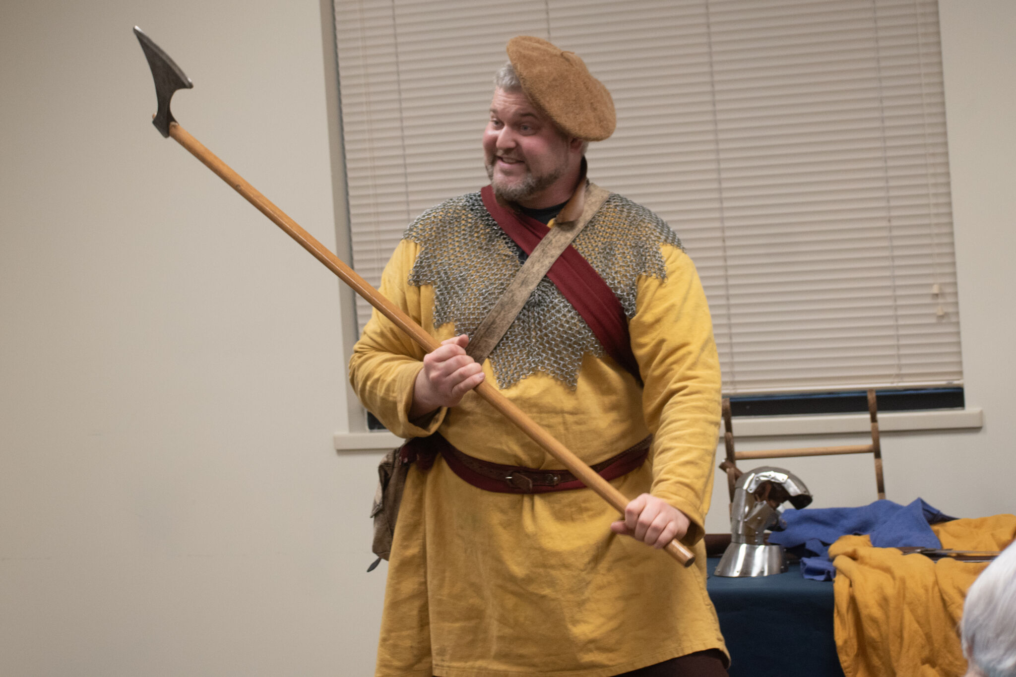 Tamarack District Library hosts Irish weaponry presentation