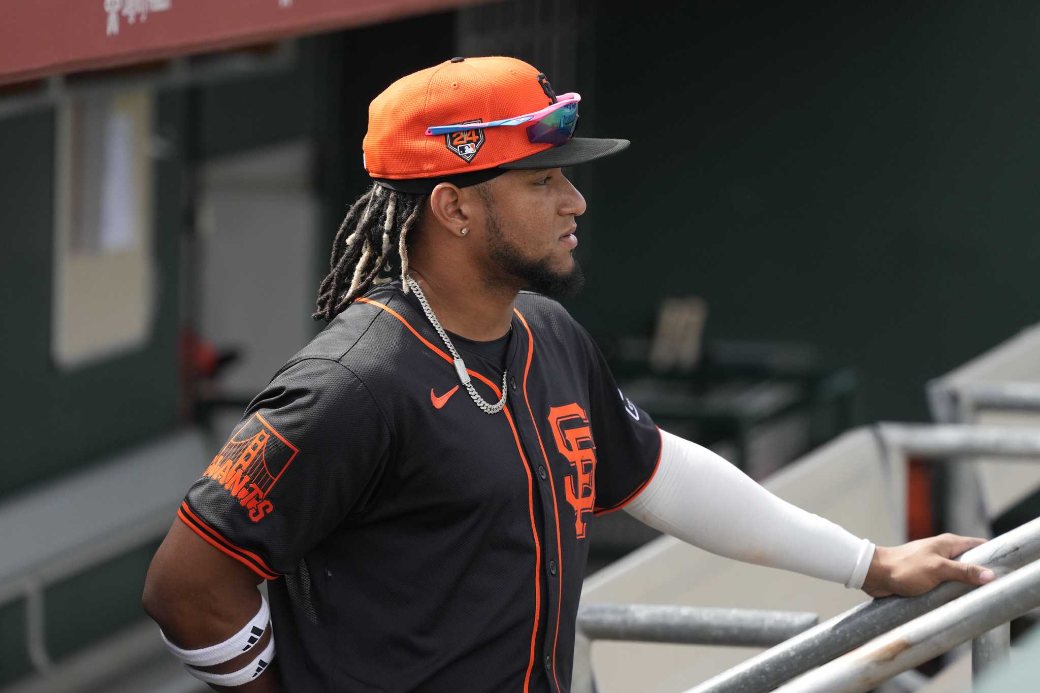 Can Luis Matos crack Giants’ Opening Day roster amid crowded outfield?