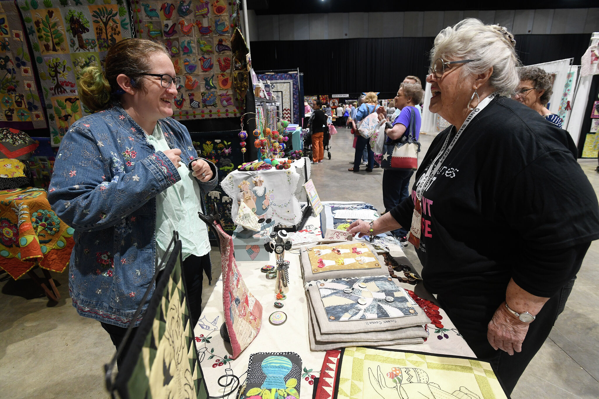 Quilt guild show offers 400 creative works of art and more