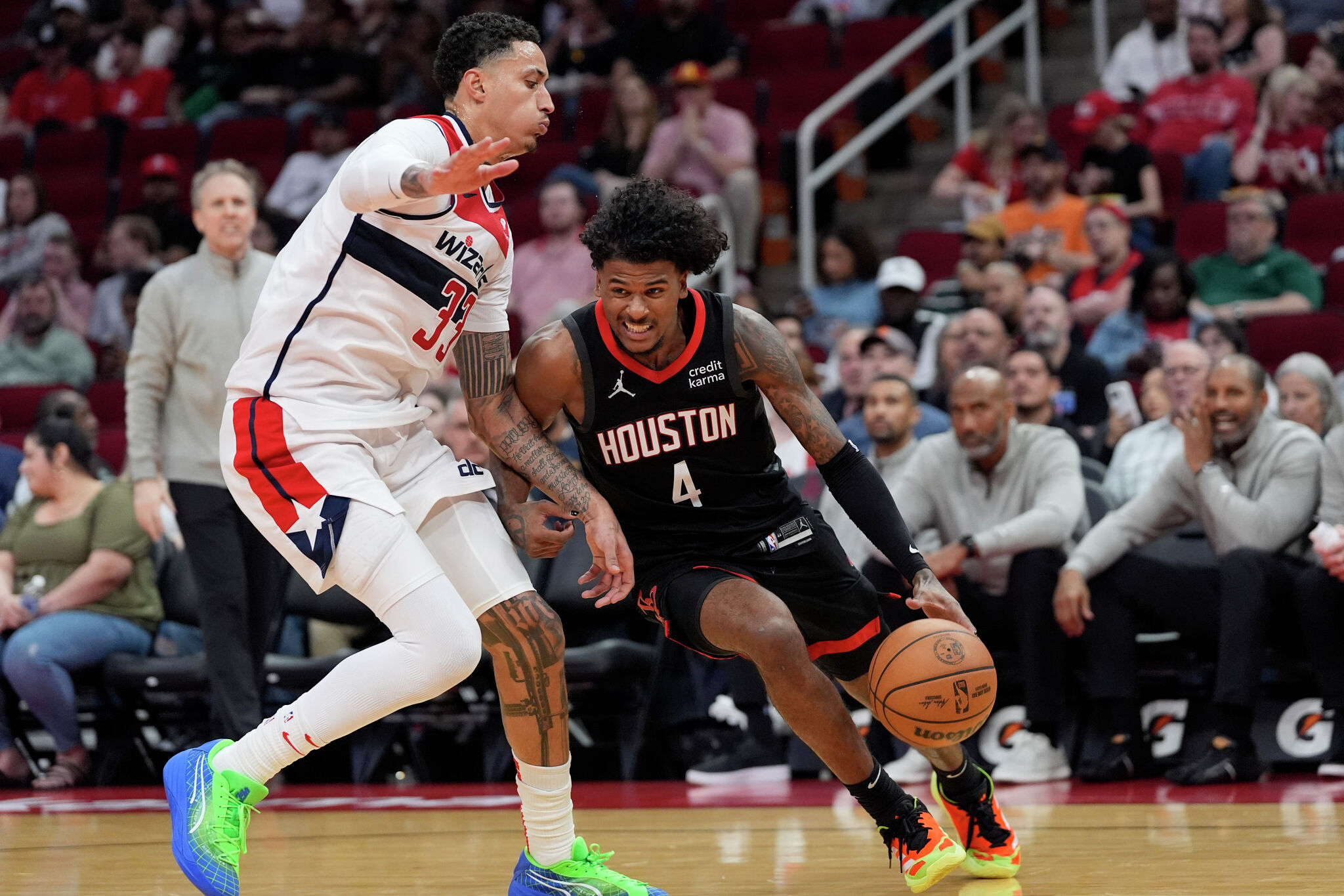 Jalen Green brilla con los Rockets en la NBA