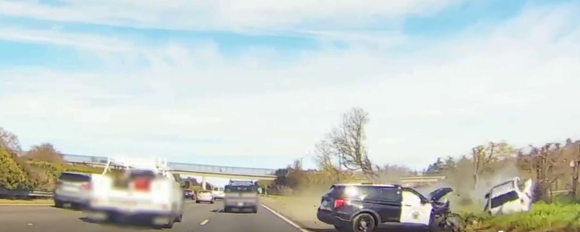 CHP releases video of horrific head-on crash they say hurt officers