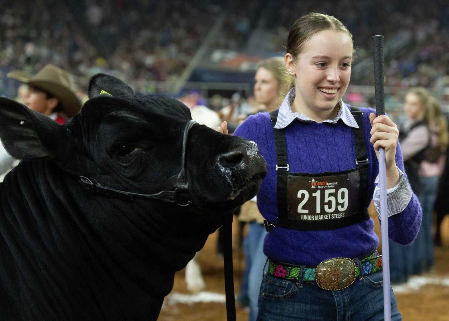 Woozy the Grand champion steer ties $1 million record at rodeo auction
