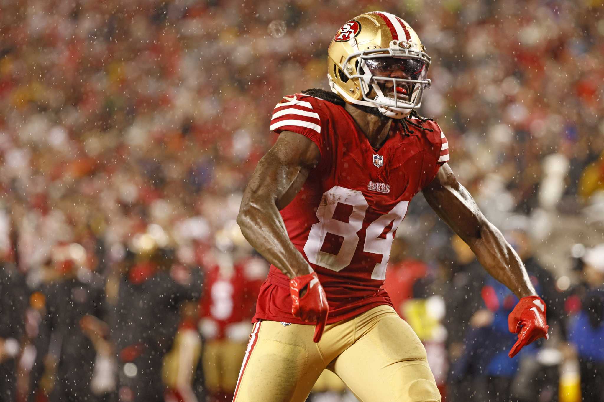 WR Chris Conley stays with 49ers after stepping up in postseason