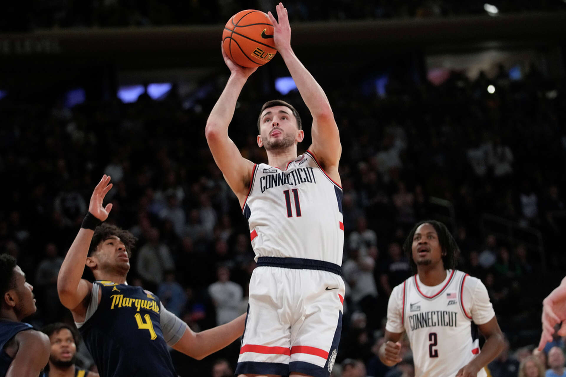 Will UConn's Alex Karaban remain in NBA Draft or return to Huskies?