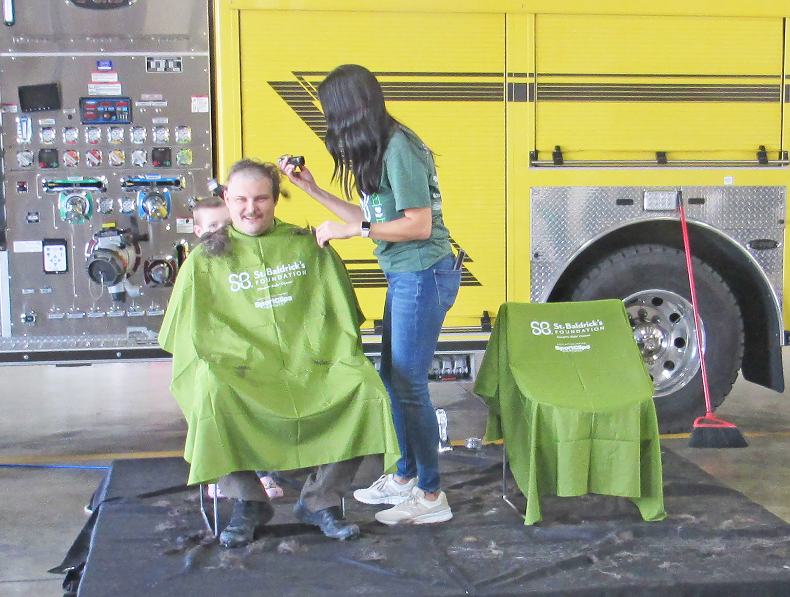 Maryville Fire Department hosts fundraiser for childhood cancer