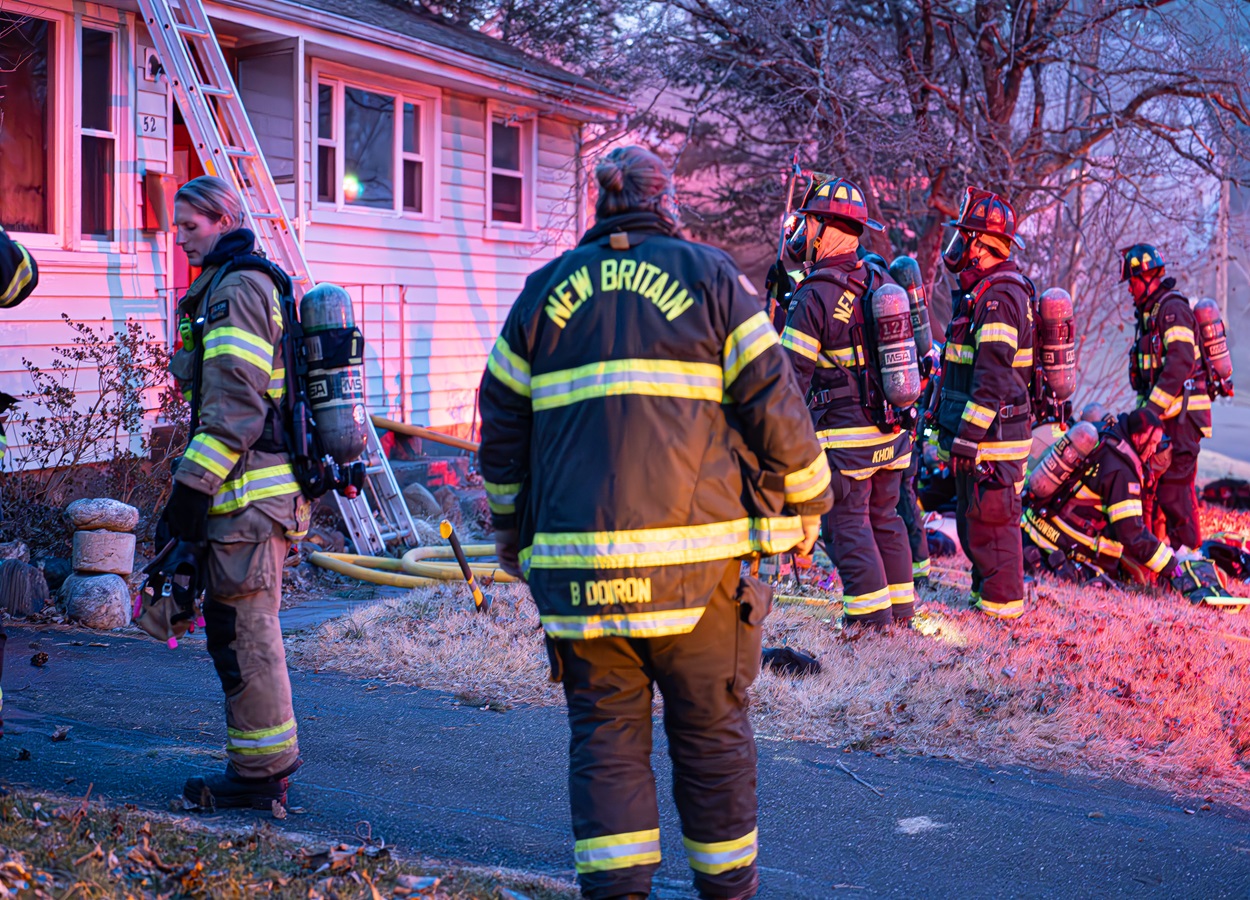Official: Firefighters rescued two people from New Britain house fire