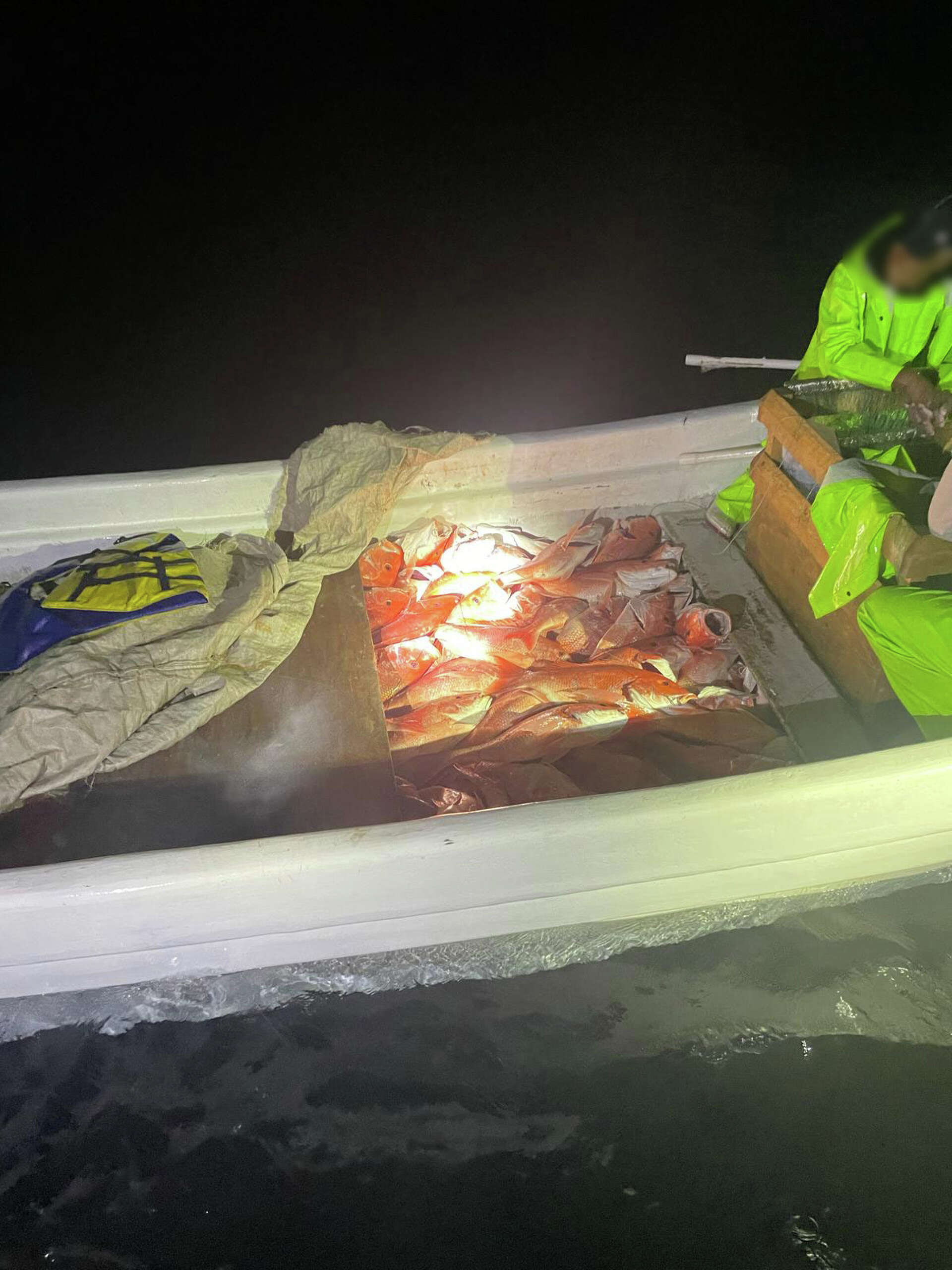 Officials seize 1,250 pounds of illegal fish off South Texas coast