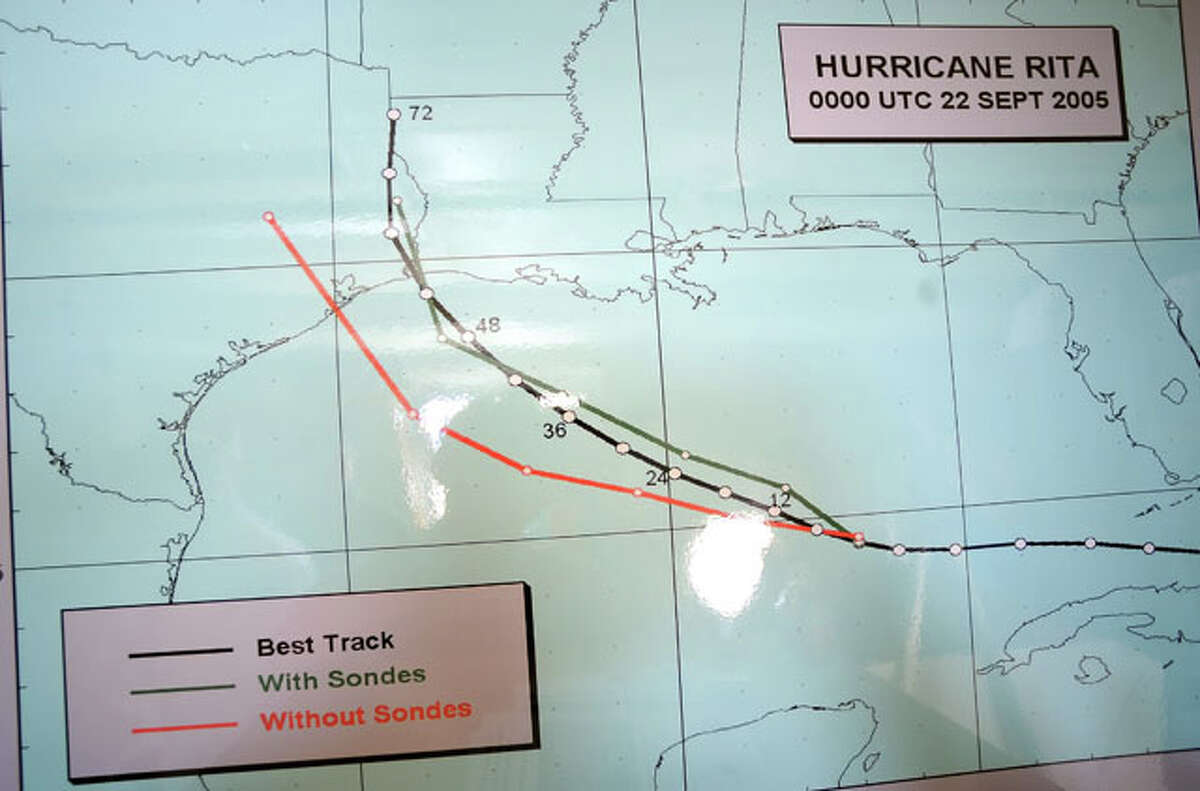 How a plane tracks a hurricane
