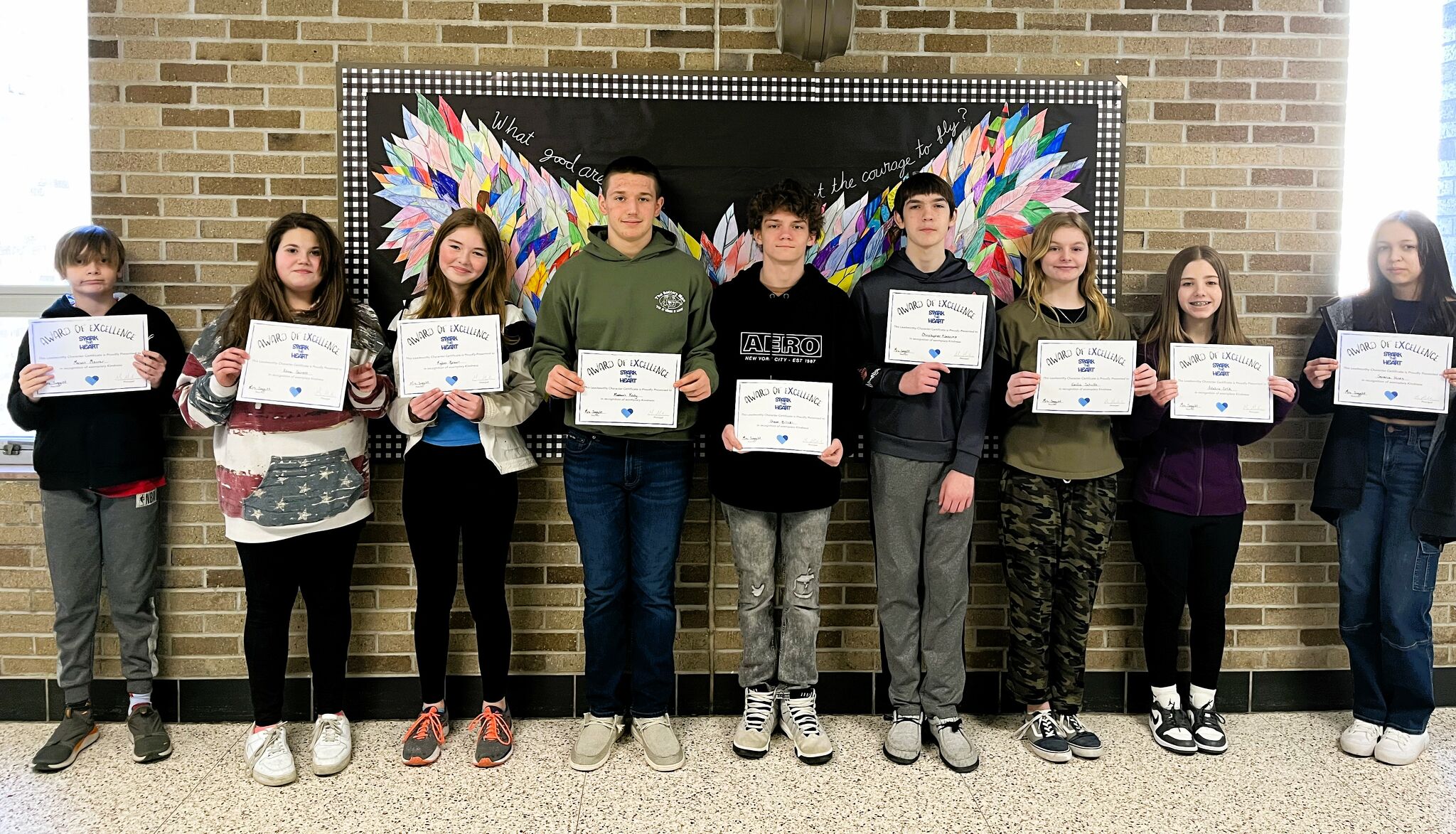 Laker students recognized for kindness